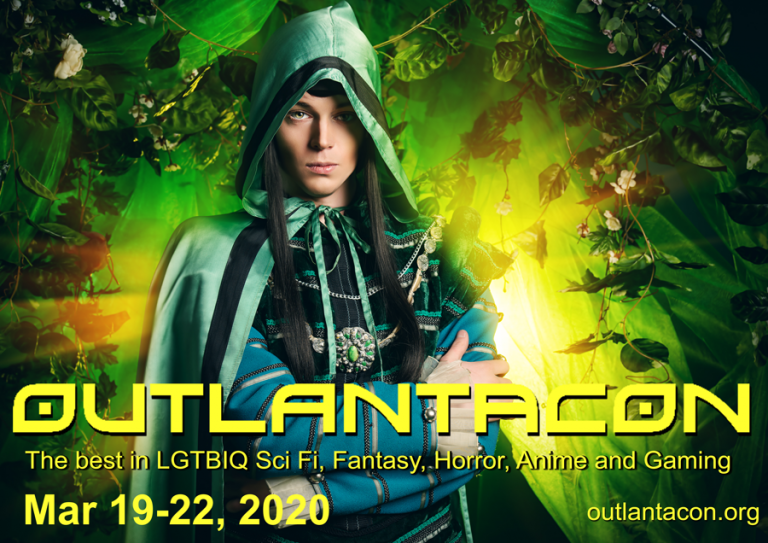 Meet Kayelle at OutlantaCon, a Sci Fi Convention in Atlanta Georgia